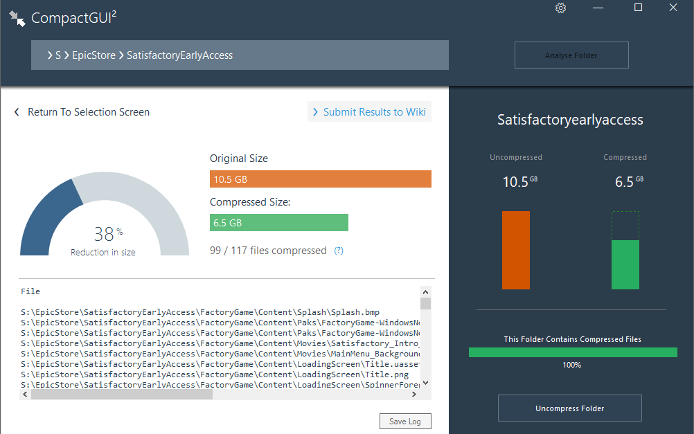 CompactGUI – Canard PC