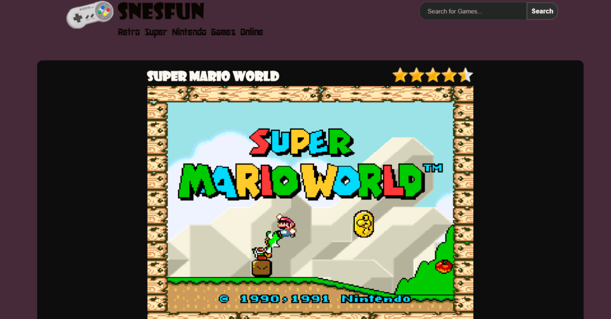 SNESFun – Canard PC