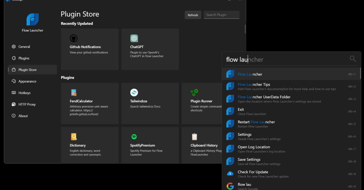 Flow Launcher – Canard PC
