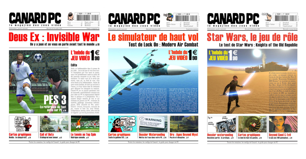 20 ans de Canard PC : le jeu vidéo il a changé – Canard PC
