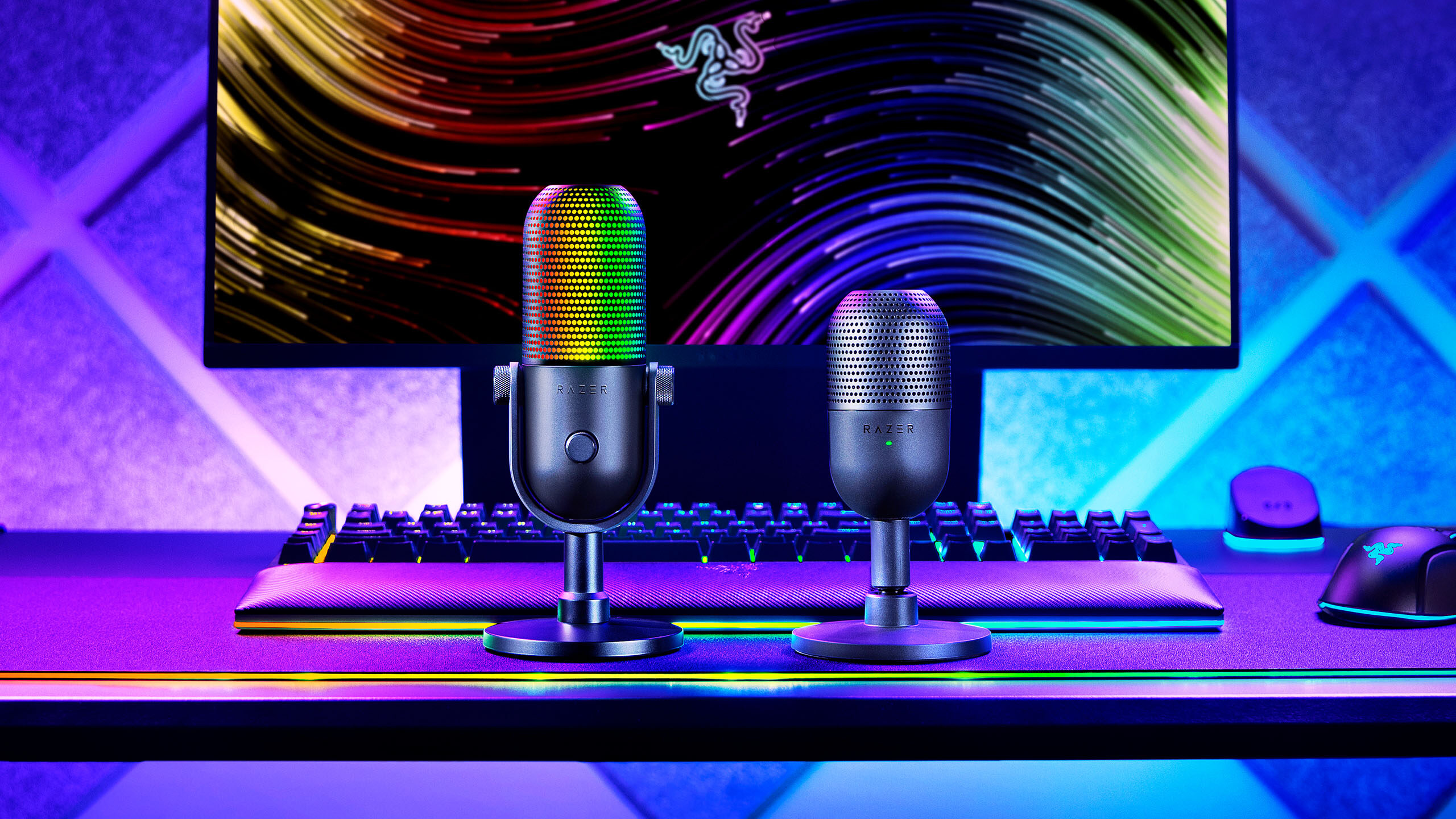Micros USB Razer Seiren V3 Mini et Chroma – Canard PC