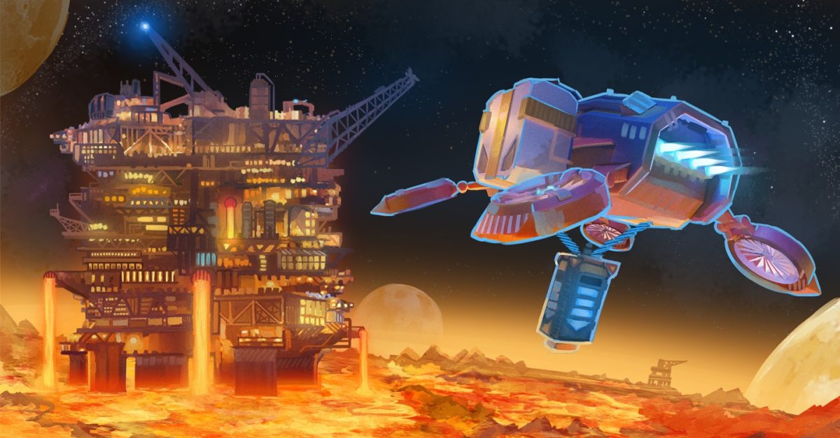 Space Drilling Station – Canard PC
